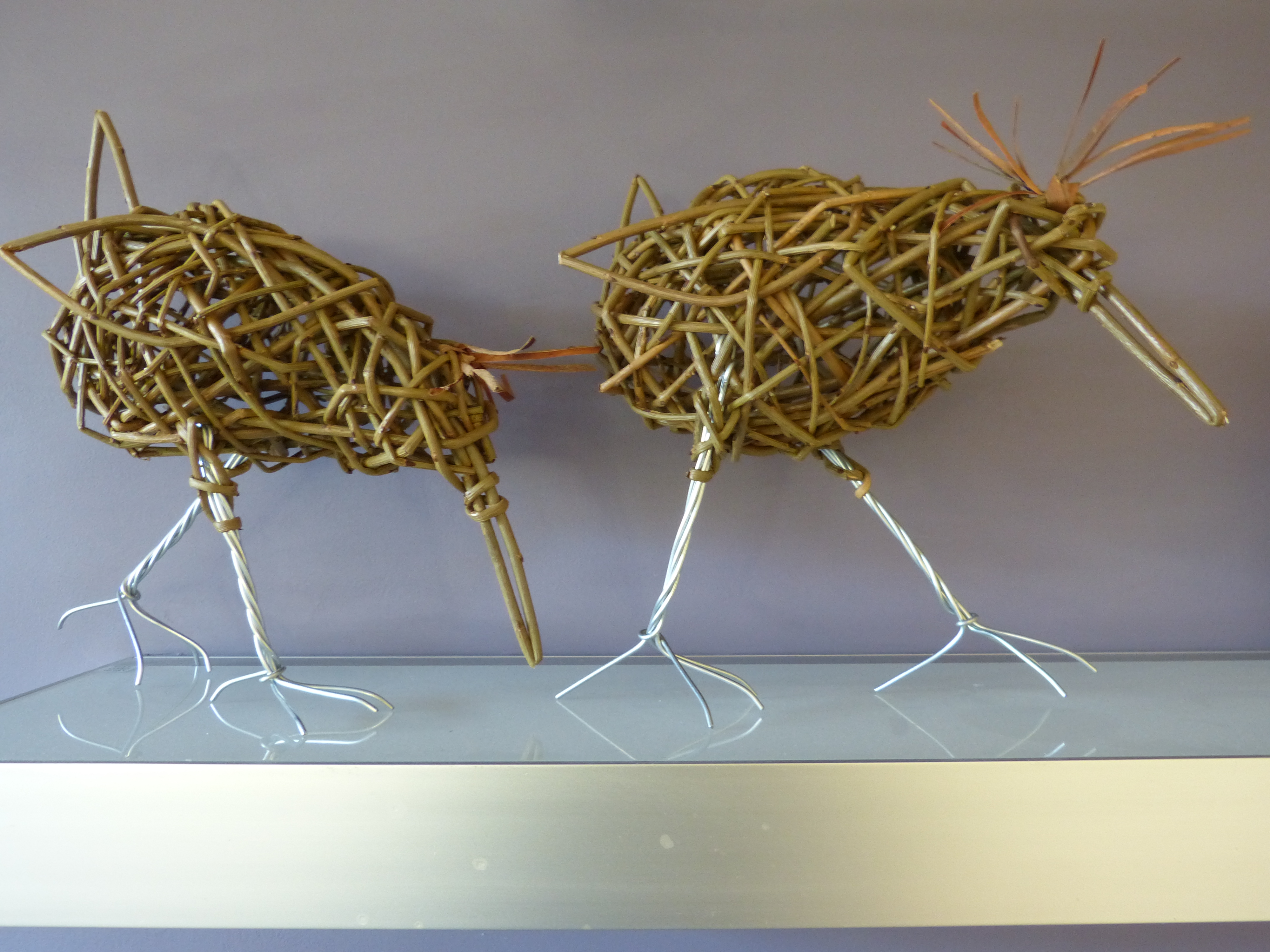 Birds on a shelf | Caroline Gregson