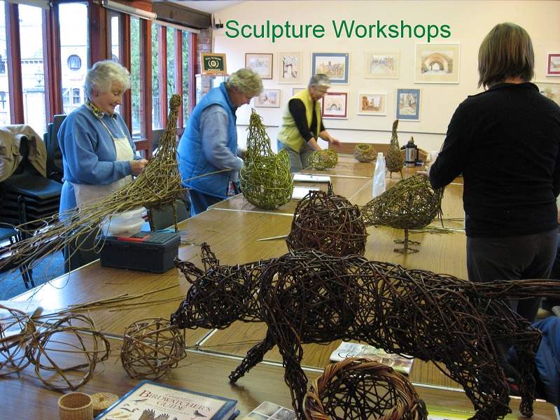 Willow sculpture workshops | Caroline Gregson